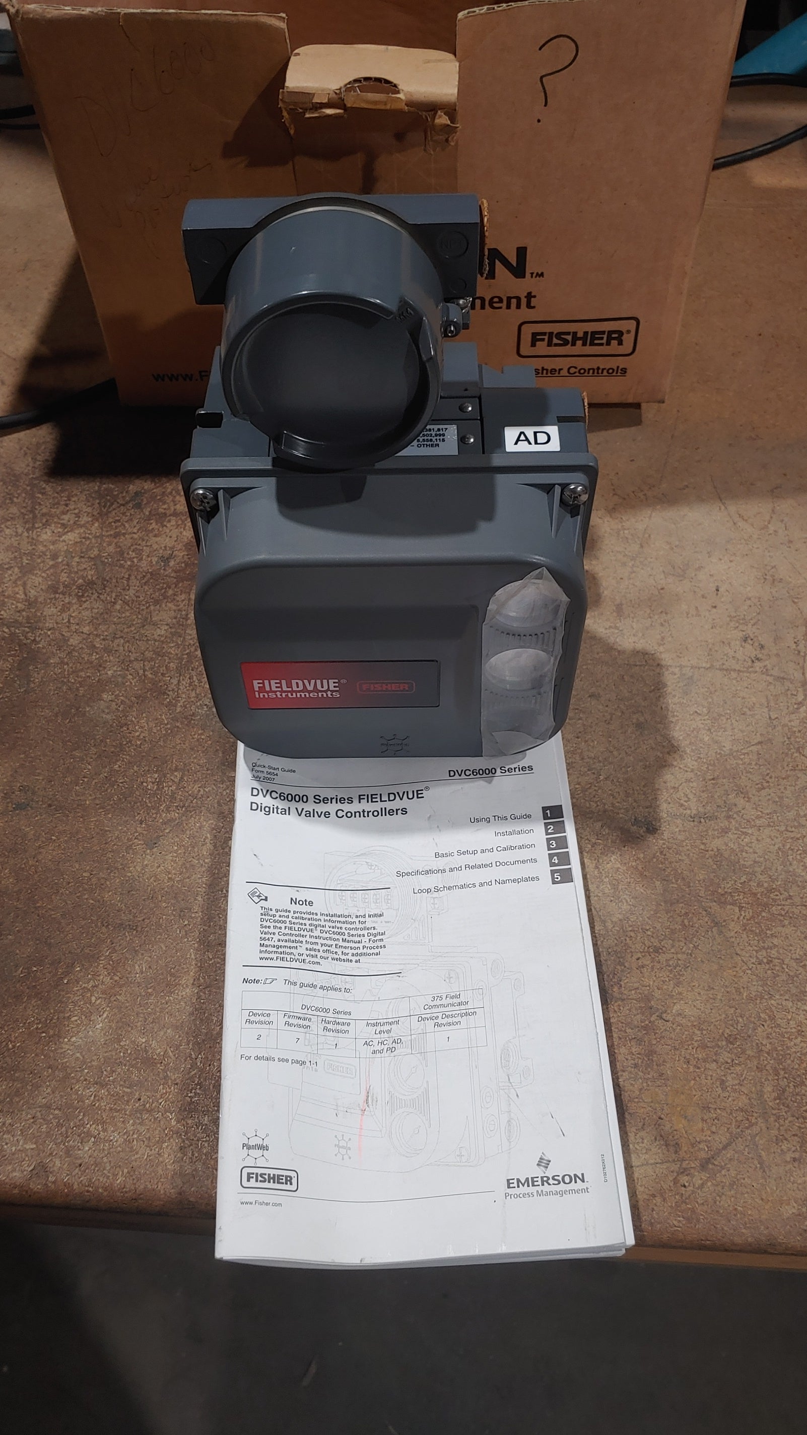 Fisher DVC-6030 Digital Valve Controller – ETI Sales