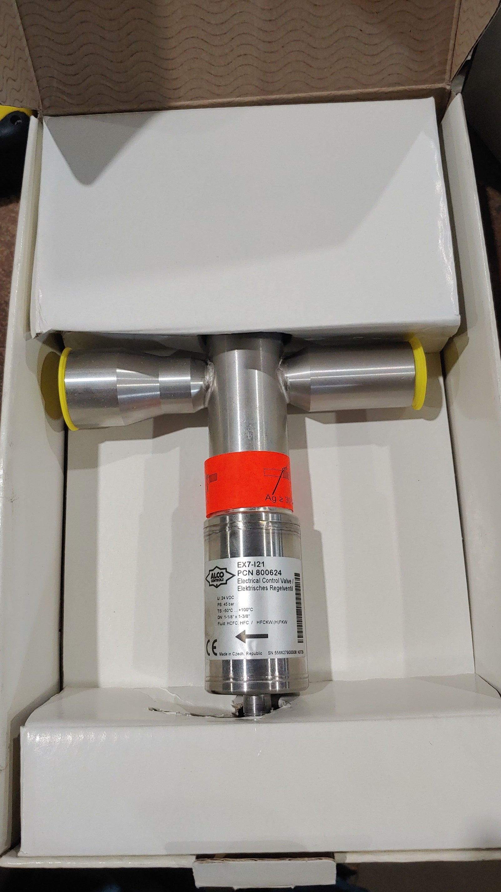 Emerson EX7-I21 Electrical Control Valve PCN 800624 – ETI Sales