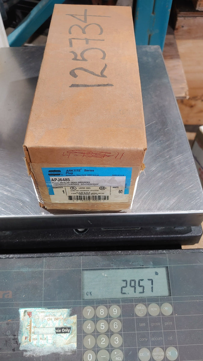 Crouse-Hinds APJ6485 600 VAC/250 VDC 60 Amp 4-Pole – ETI Sales