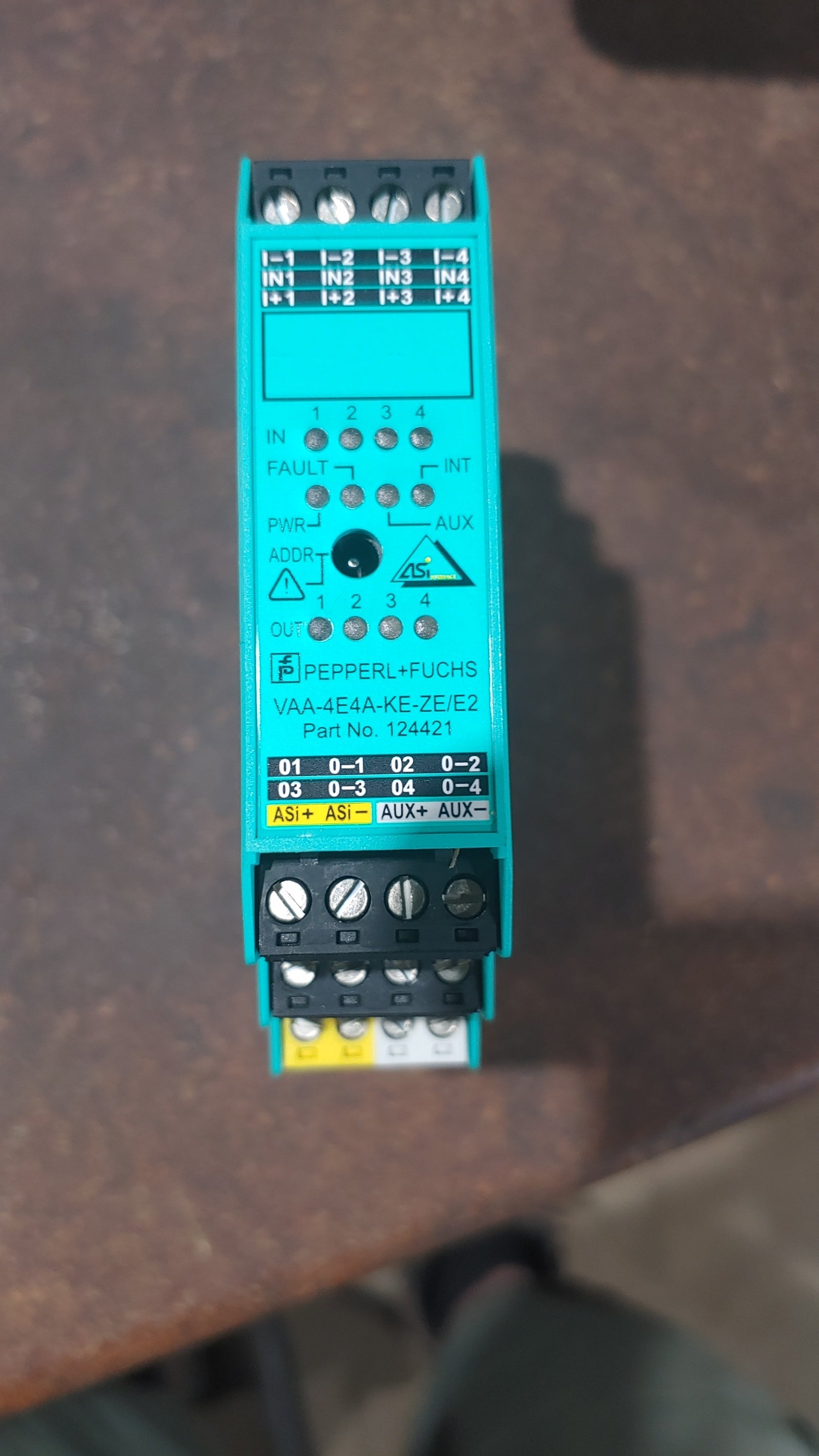 PEPPERL & FUCHS VAA-4E4A-KE-ZE/E2 AS-Interface sensor/actuator module ...