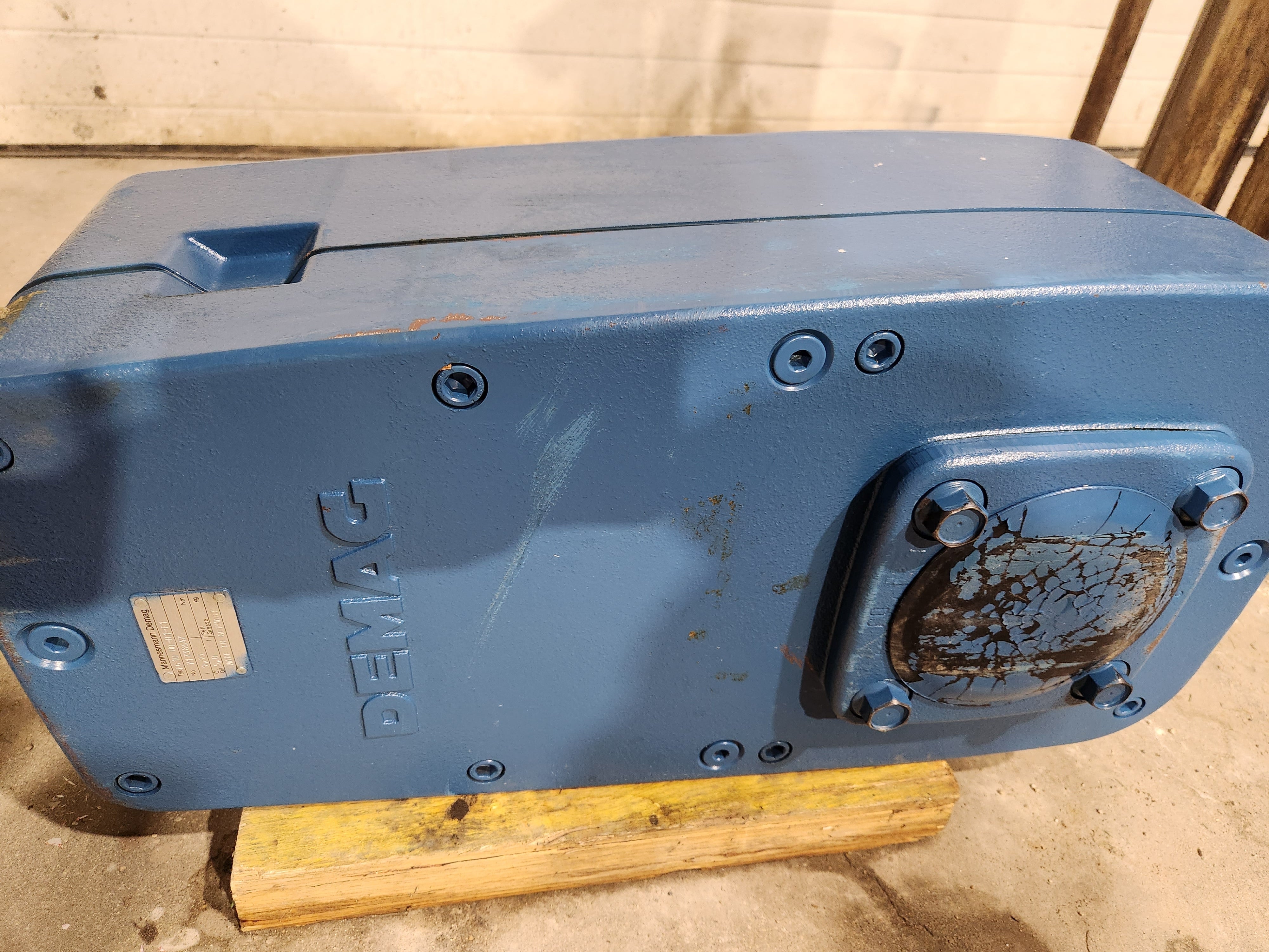 Mannesmann - Demag KBH, Type FG10 U0-H1-F1 Crane Drive Gearbox – ETI Sales