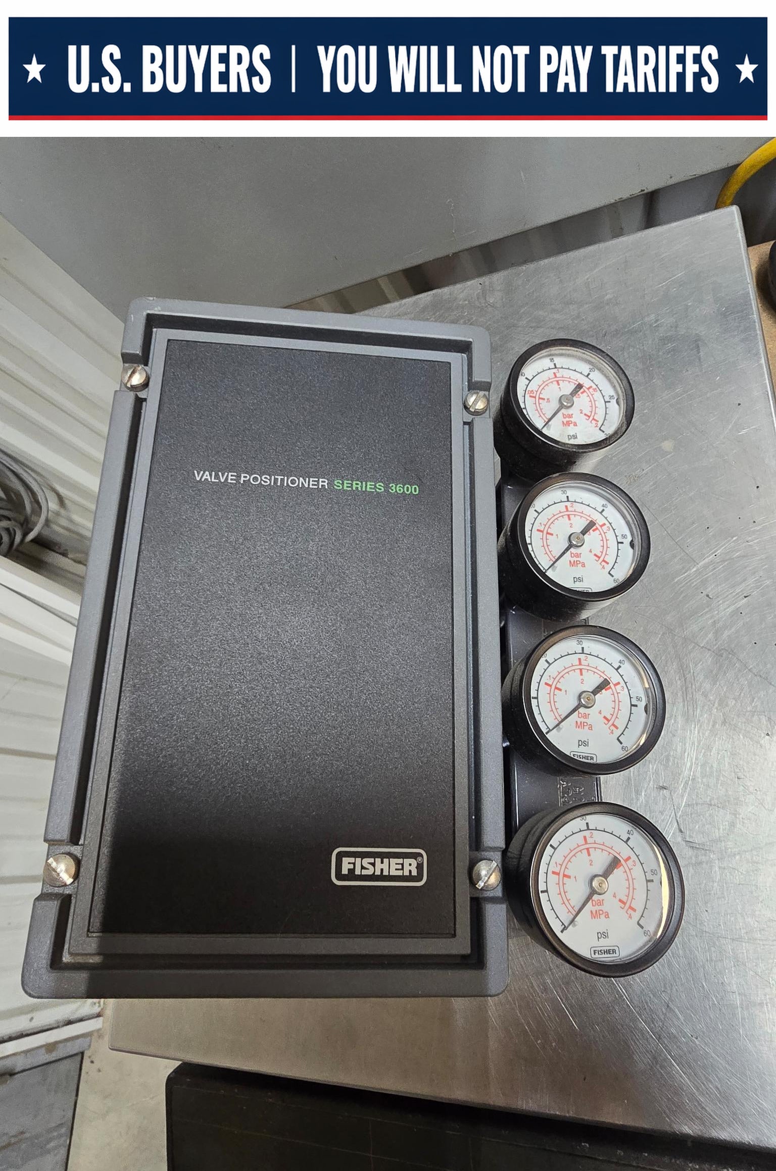 FISHER, VALVE POSITIONER, SERIES 3600 3 TO 15 PSI – ETI Sales