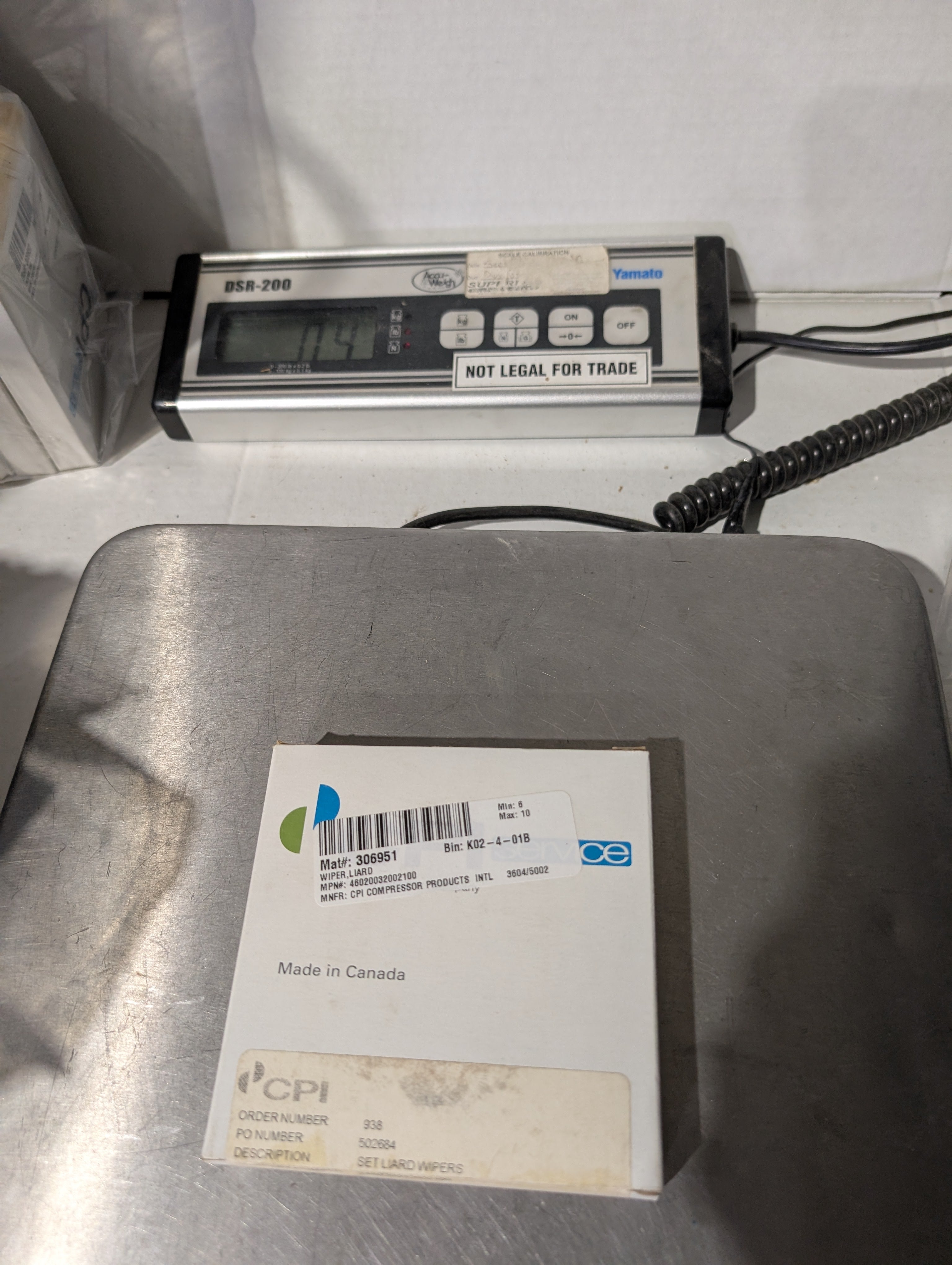 CPI Compressor Packing Ring Set Liard Wipers - 246020032002100 – ETI Sales