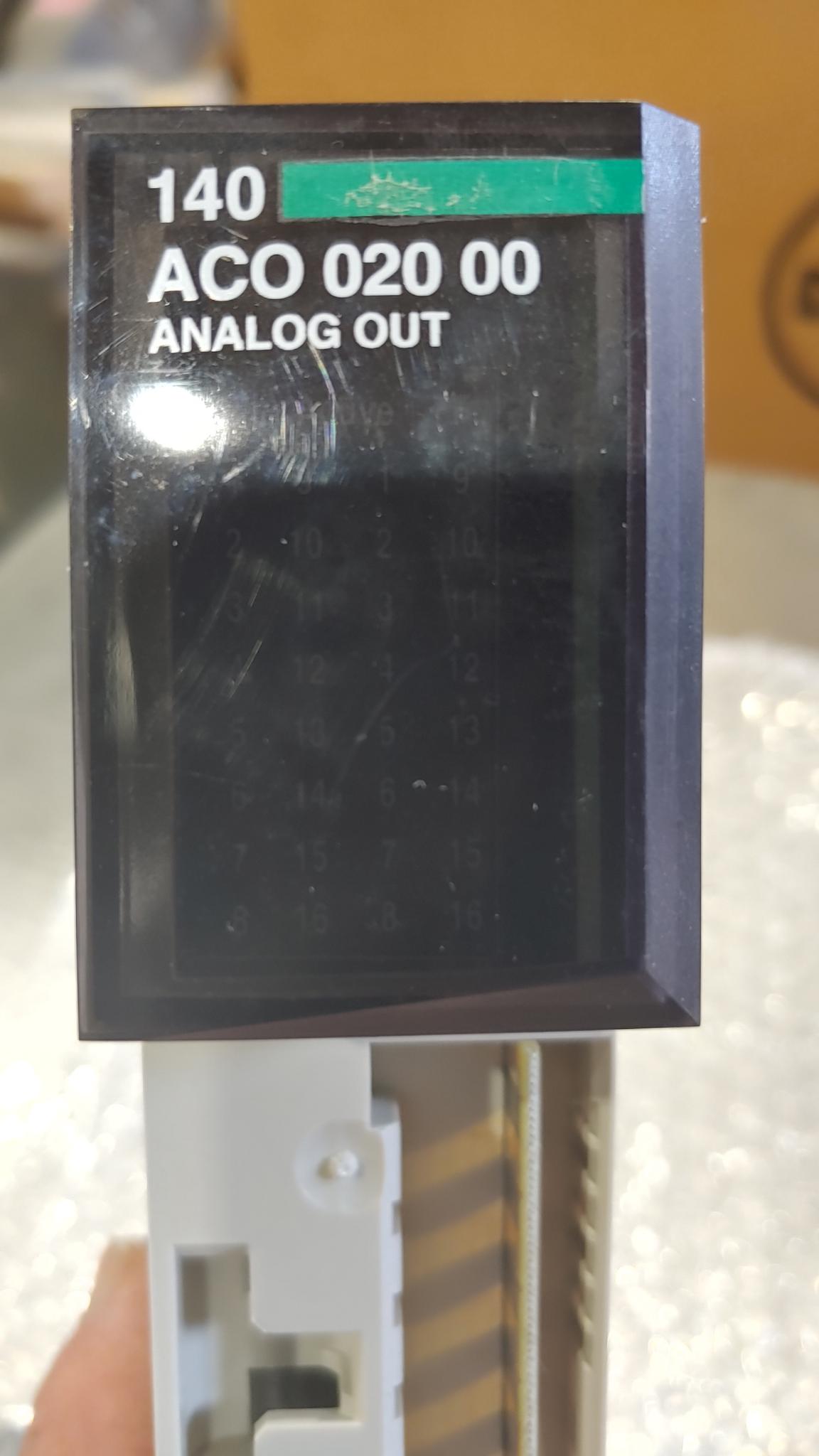 Schneider Electric 140ACO02000 ANALOG OUTPUT MODULE – ETI Sales