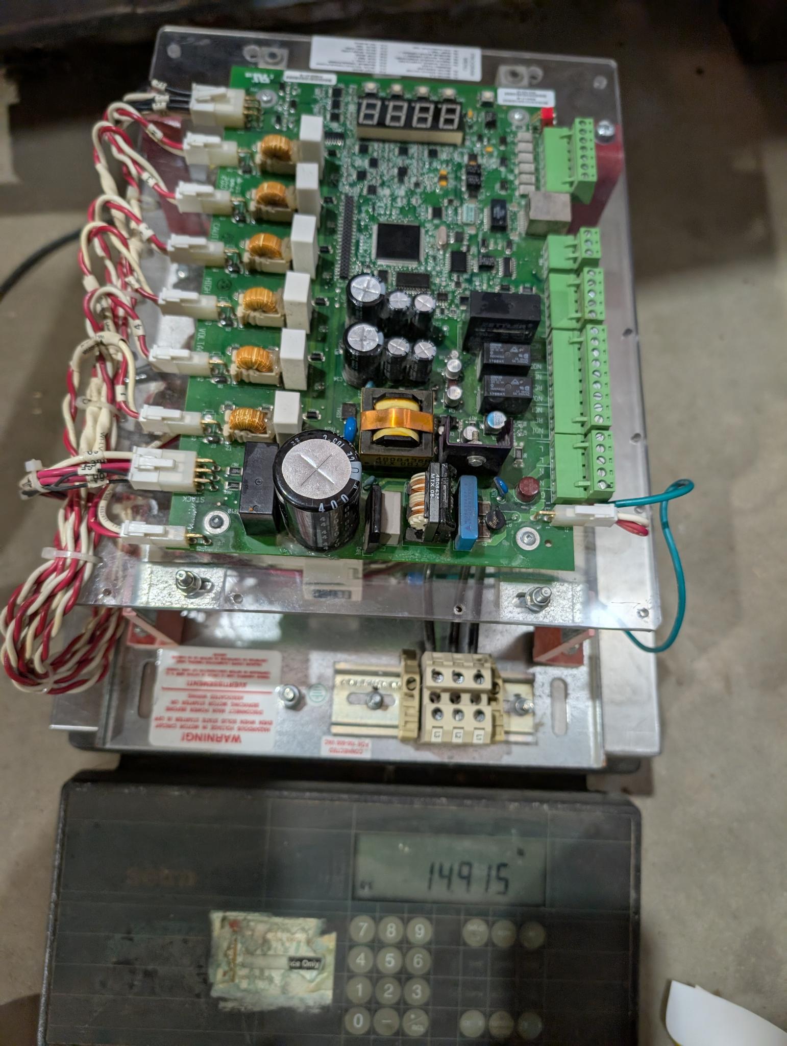 Benshaw Soft Starter Controller Assembly - RB2-1-S-040A-11C - 600 VAC ...