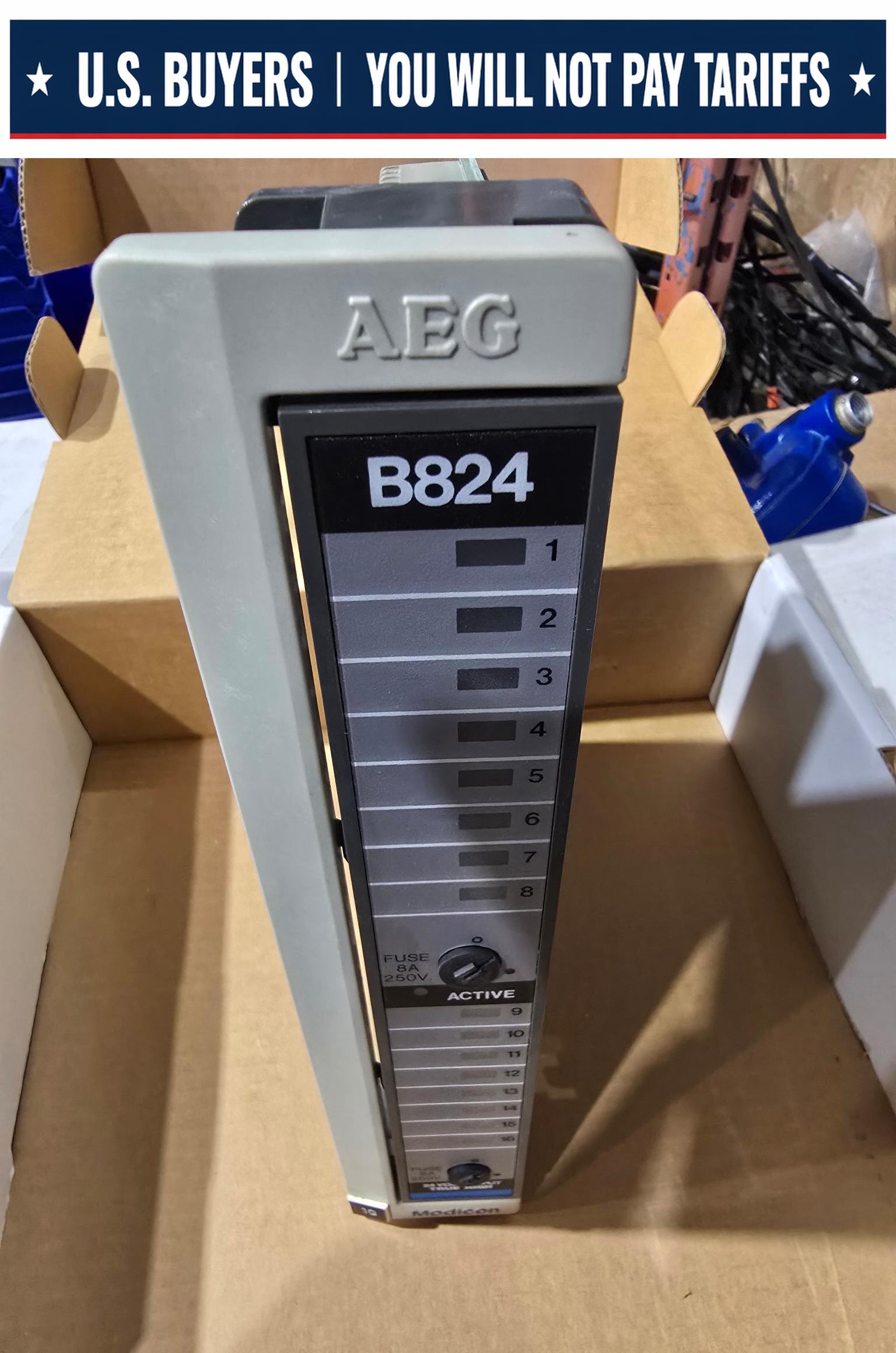 Schneider Electric Modicon AS-B824-016 24VDC OUTPUT MODULE (USED) – ETI ...