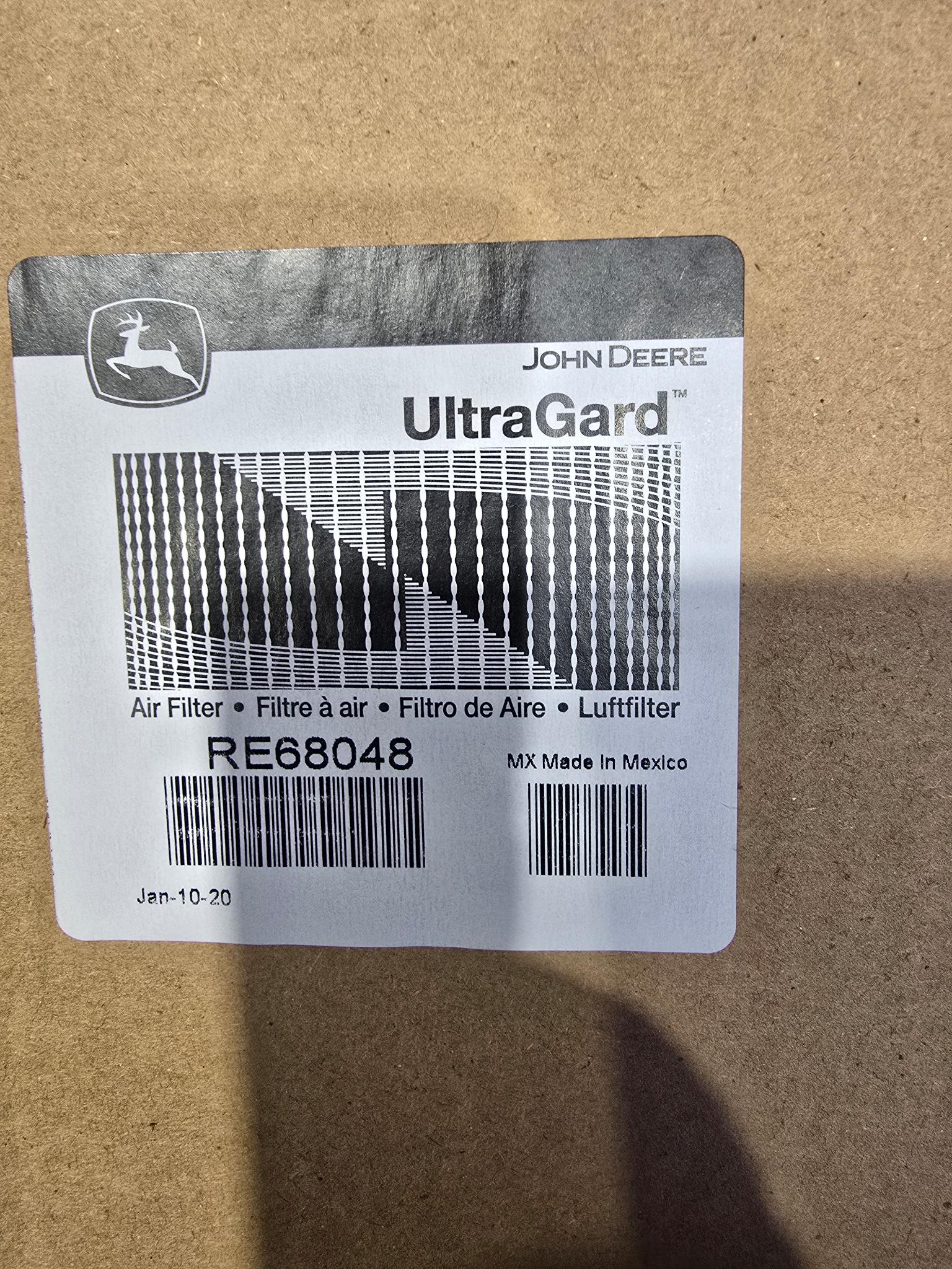 JOHN DEERE RE68048 Primary Air Filter Element – ETI Sales