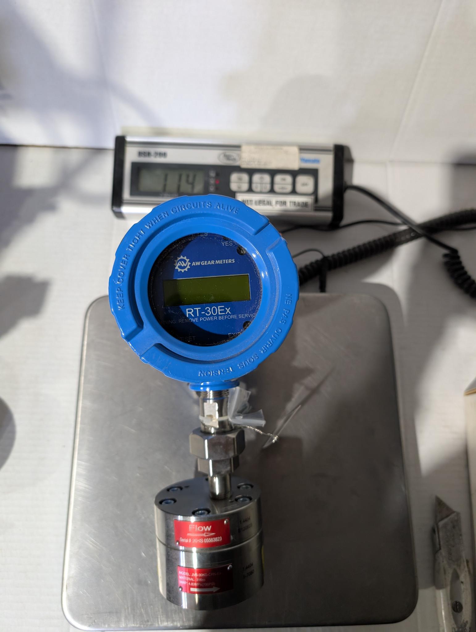 AW-Lake RT-30EX - Hazardous Area Rated Flow Transmitter with JVS-30KG ...