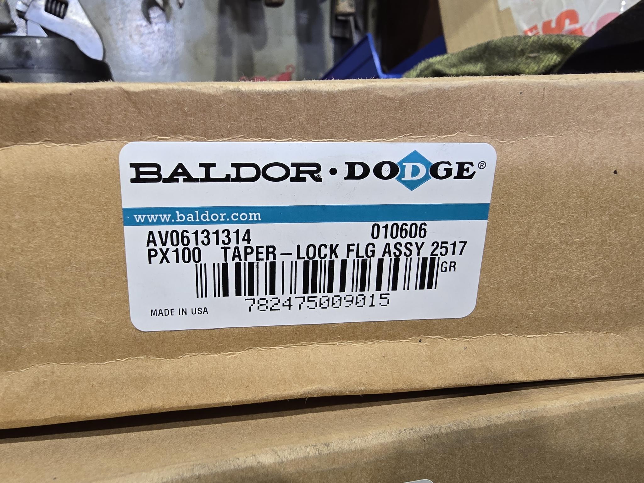 Dodge PX100 PARA-FLEX TAPER-LOCK FLG ASSY 2517 Dodge 010606, Tire Coup ...