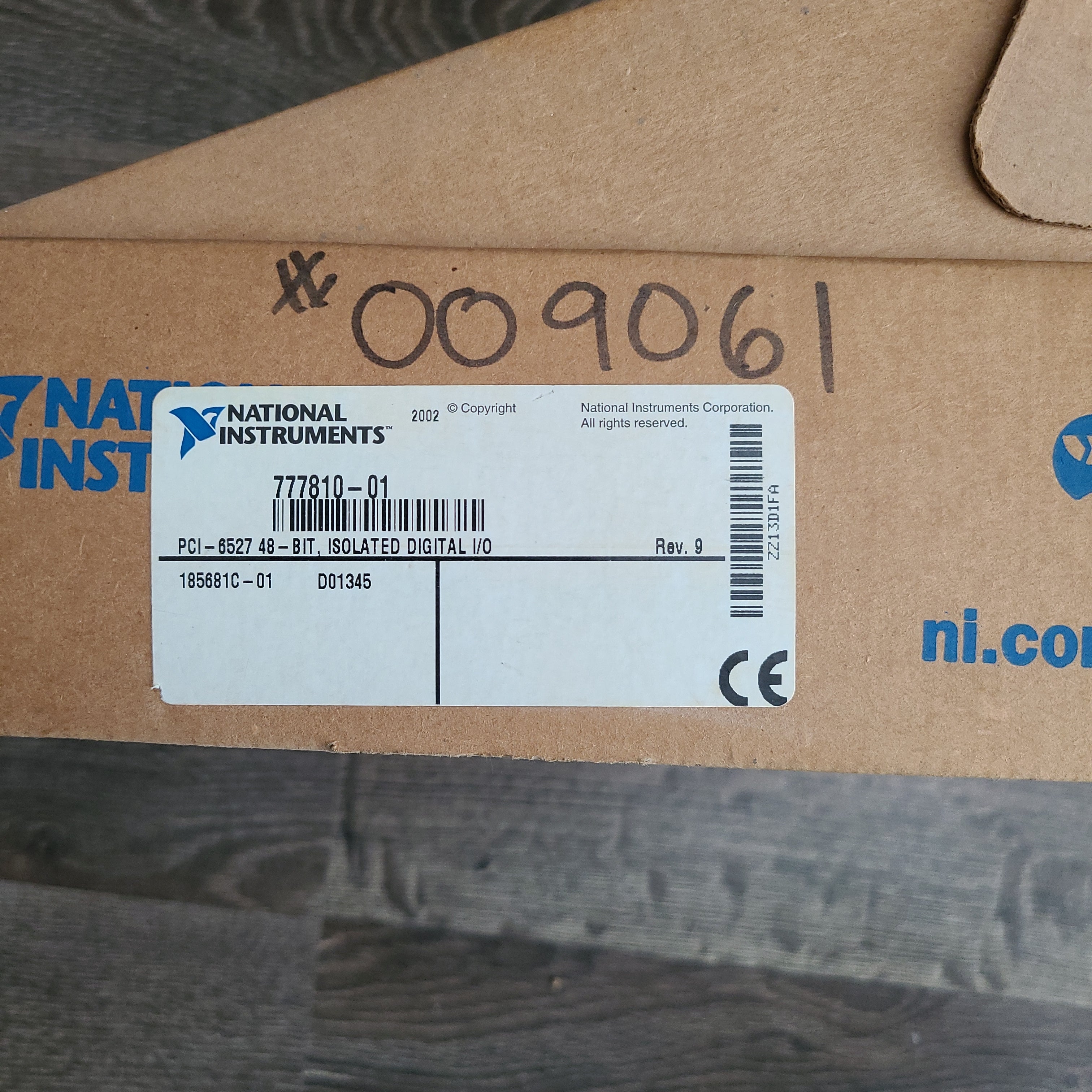 National Instruments NI PCI-6527 777810-01 – ETI Sales