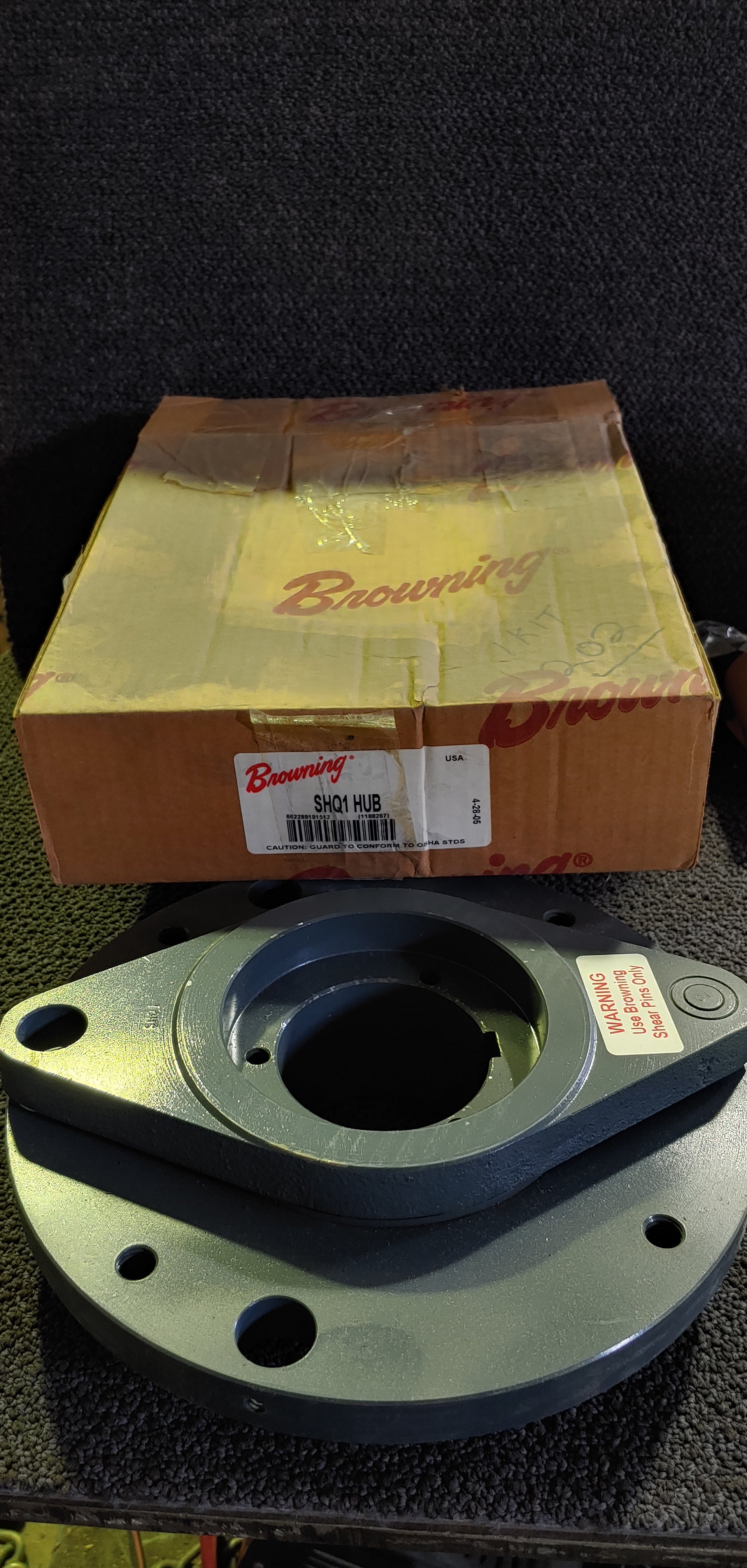 Browning SHQ1 Shear Pin Bushing Hub – ETI Sales