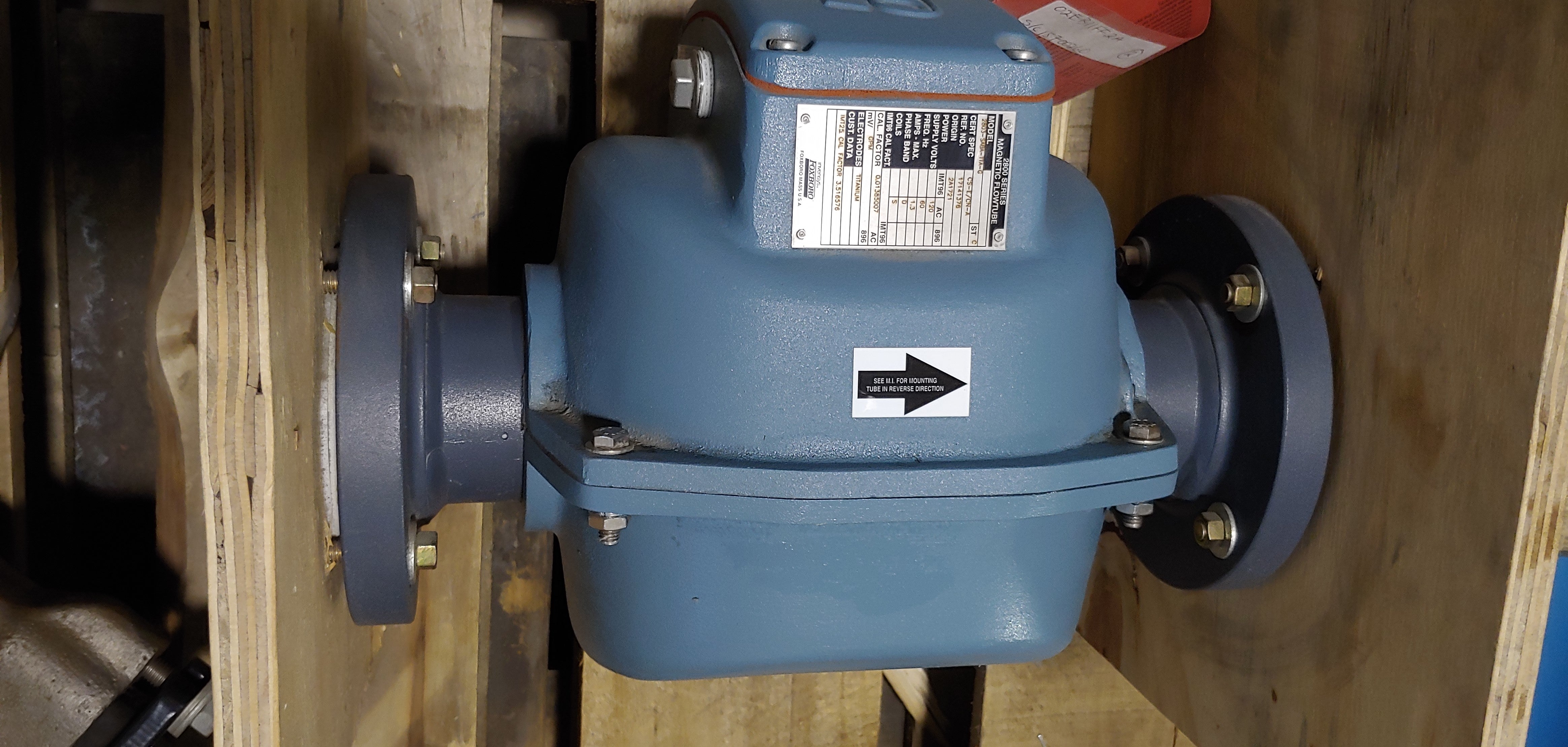 Foxboro 2800 Series Magnetic Flowtube Meter 3", 2803-SABA-TTA-G – ETI Sales