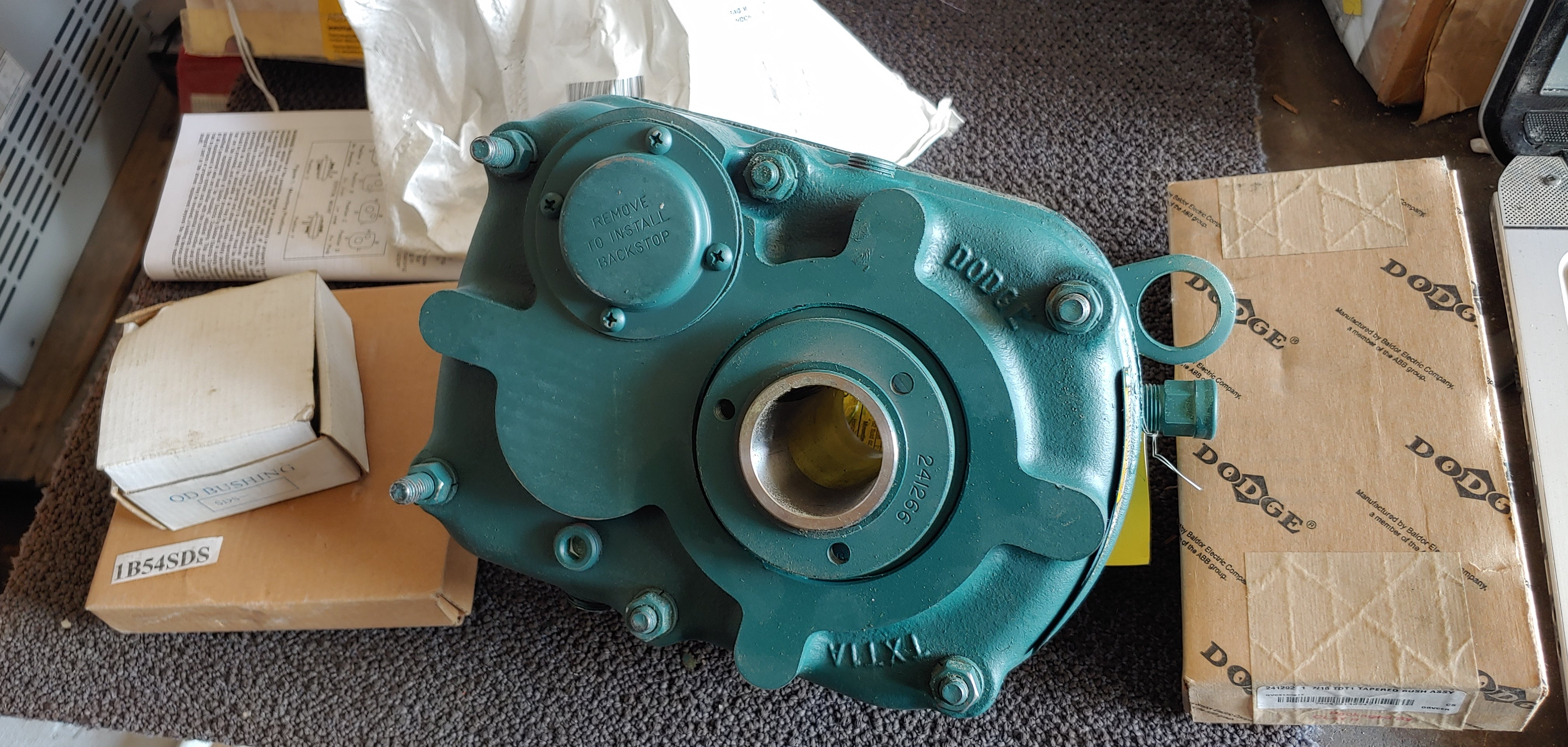 Dodge Torque-Arm Speed Reducer, TXT1, TXT125AT CV141850660 Ratio: 25.6 ...